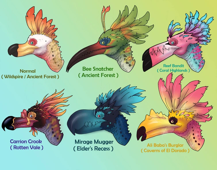 MONSTER HUNTER BIOME SPECIES | Fandom