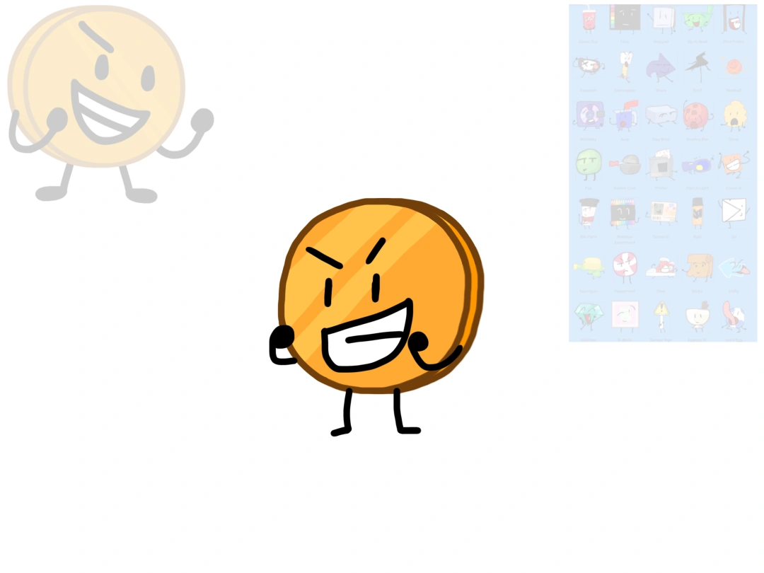 I tried drawing Coiny in the Object Fool style, and… | Fandom