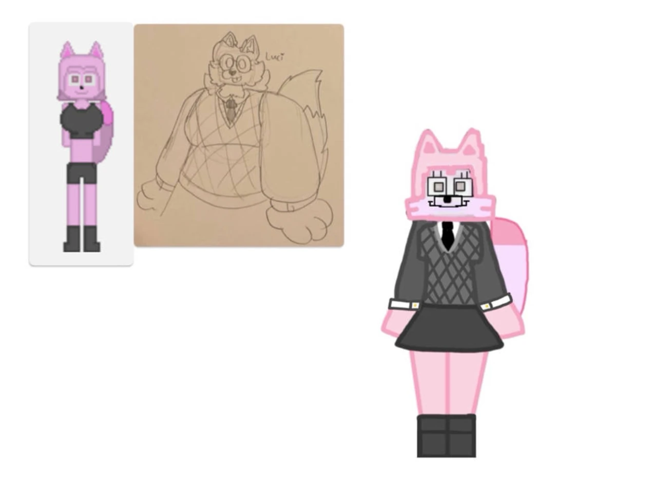 Here is some random luci redesign | Fandom