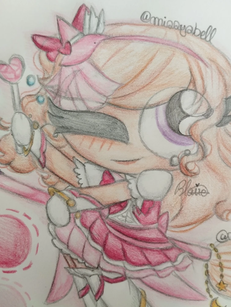 ⋅♡𓂃 ࣪ ִֶָ☾. Cure Miracle drawing
