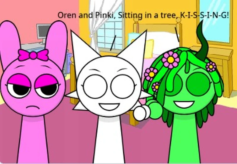 The Sprunki Girls: Part 1: Pinki loves Oren! | Fandom