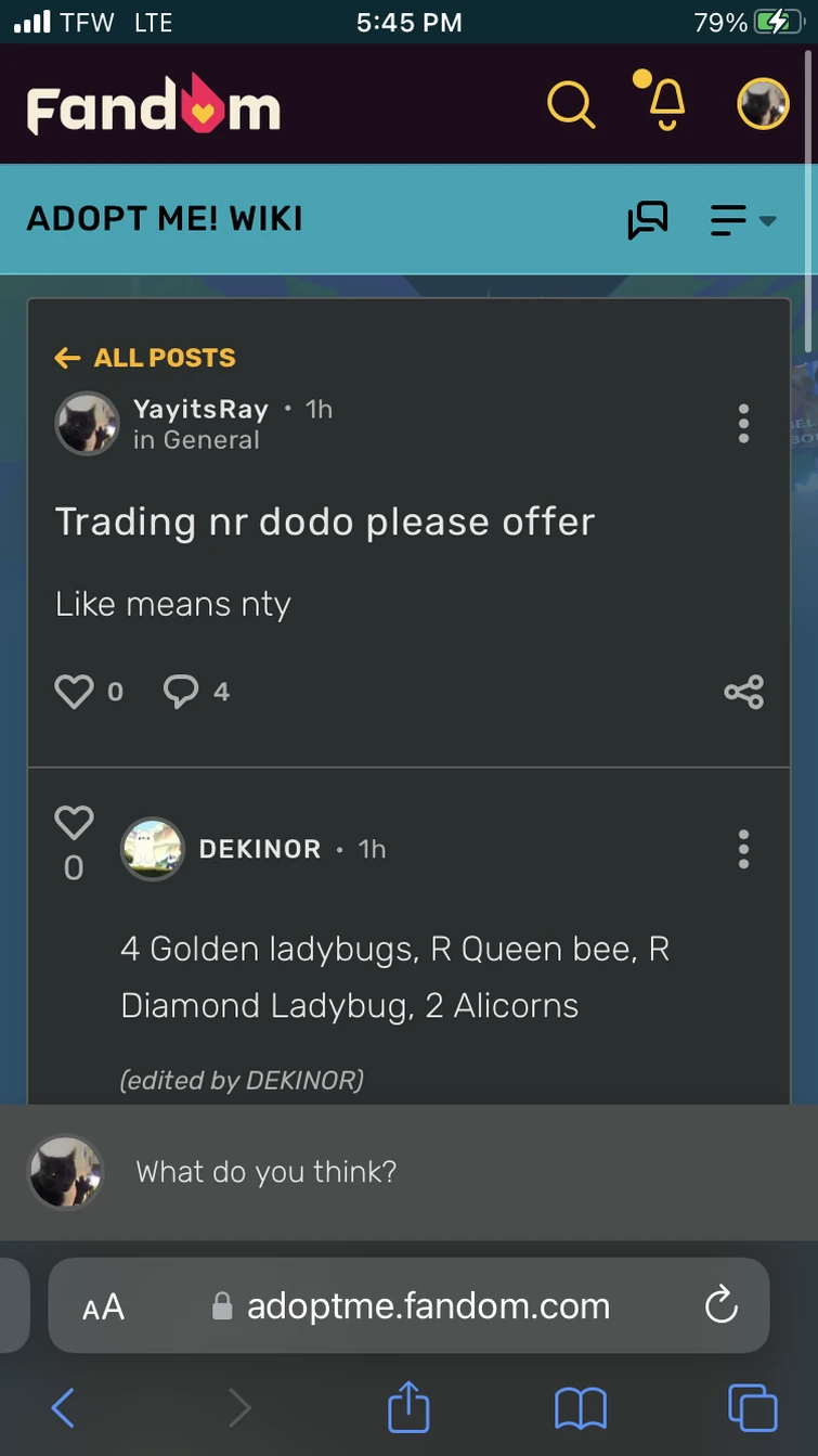 I’m gonna cry. Please respond to this wfl. I’m getting tired of doing it so many times | Fandom