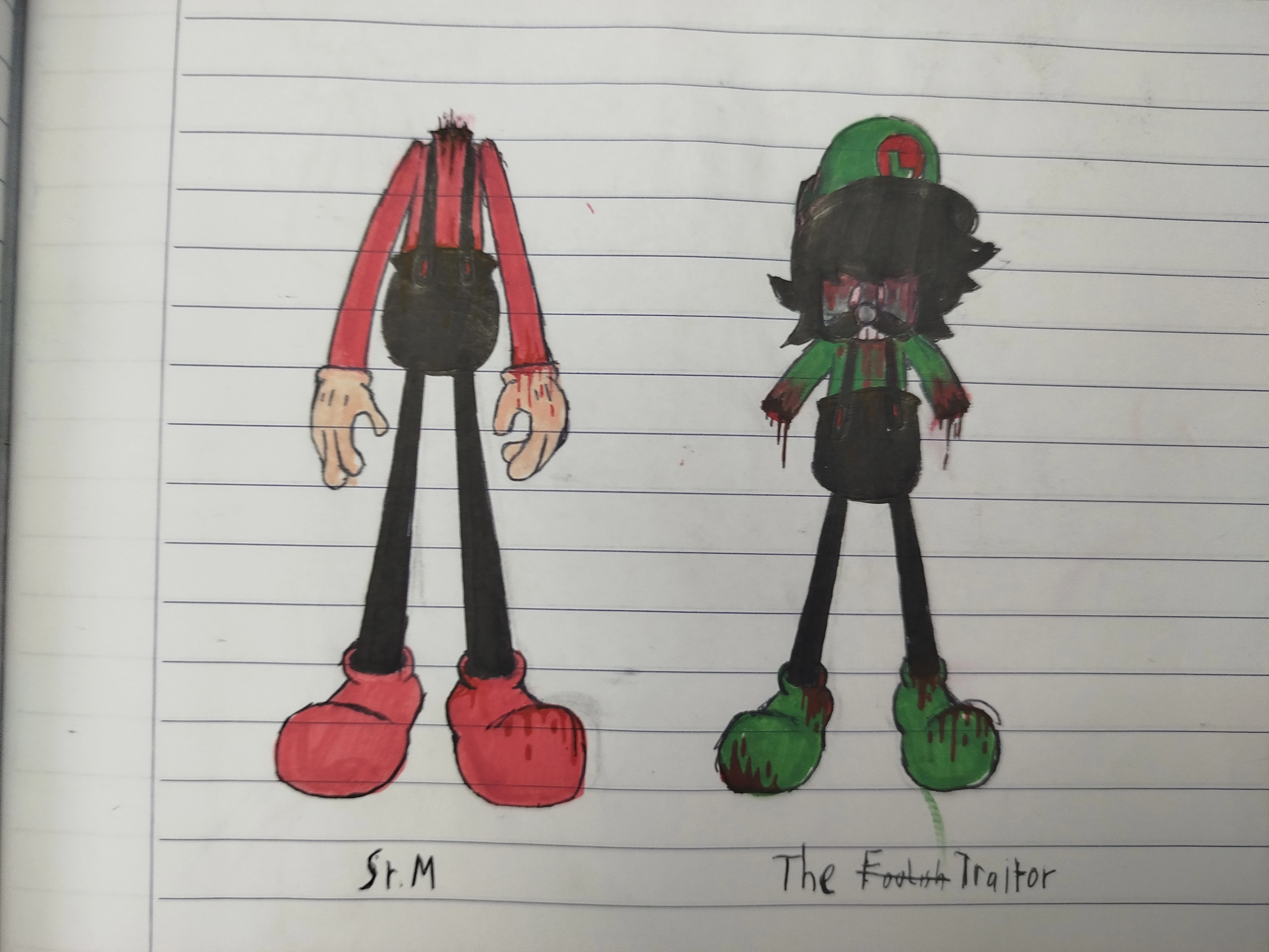 Mario-Mix of that one tall Luigi guy from TooLate.exe | Fandom