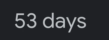 53 days | Fandom