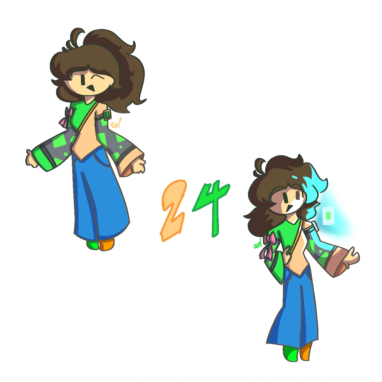 made a humanized 24 drawing | Fandom