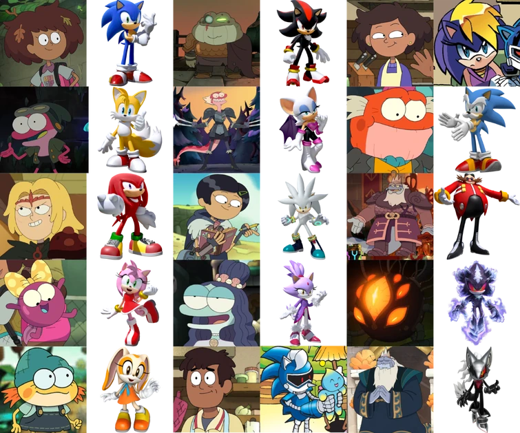 Sonic Characters as Amphibia Characters | Fandom