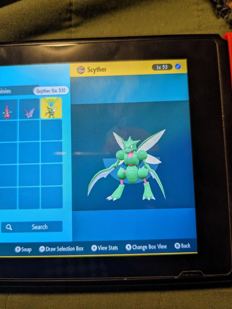 Looking to evolve shiny Scyther | Fandom