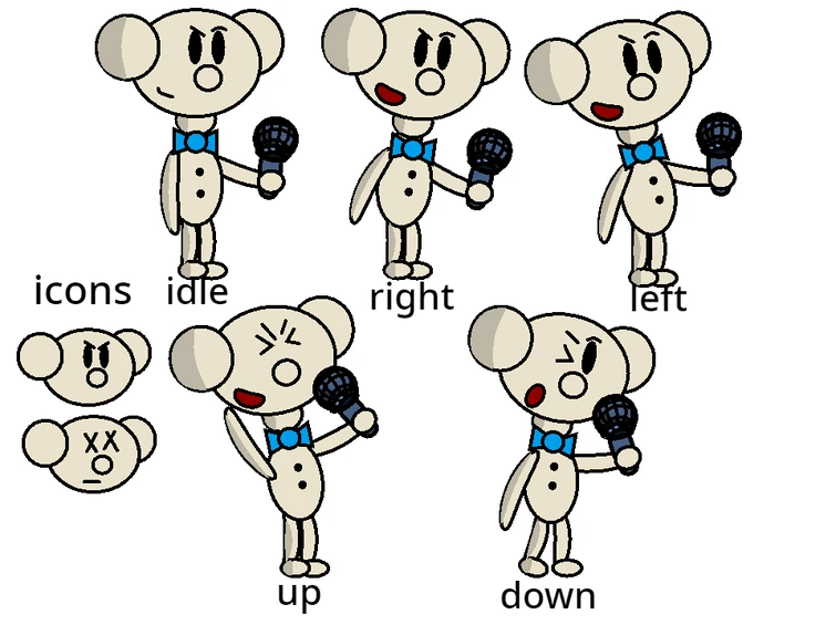 if bear was in FNF (i also added the minus mod and B side mod) | Fandom