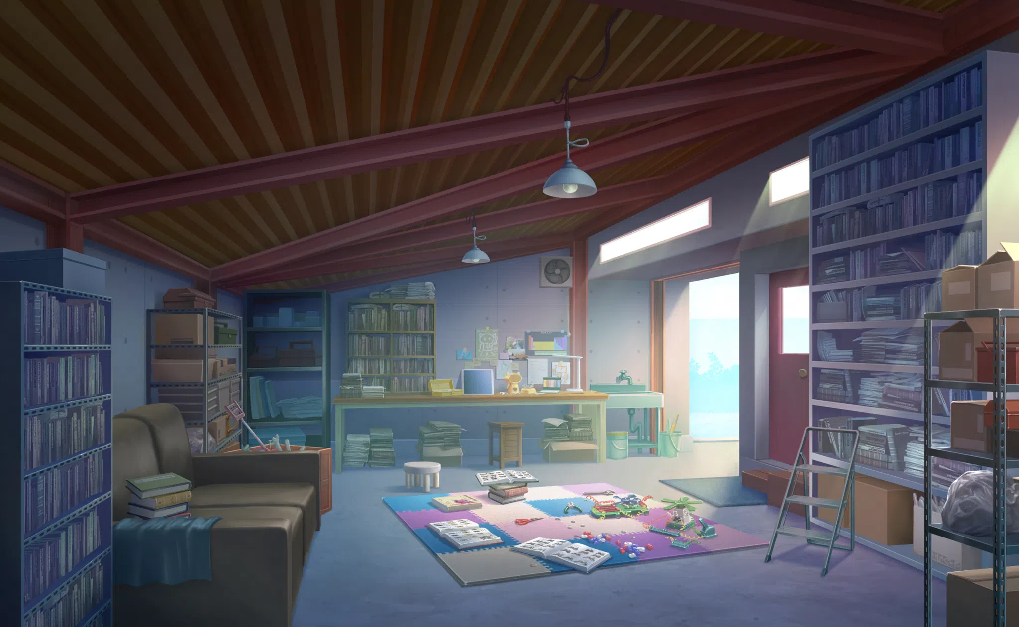 Look at all the books in Rui's room! | Fandom