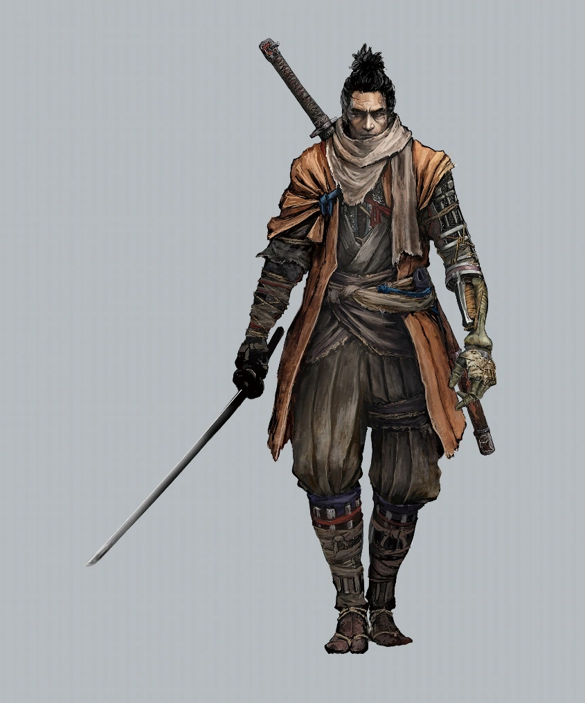 Sekiro, One-Armed Shinobi Concept | Fandom