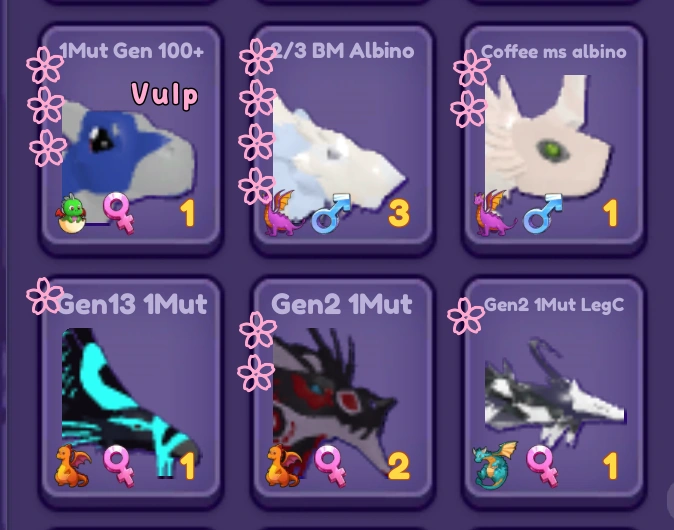 Trading these! (cohatch/sell) | Fandom