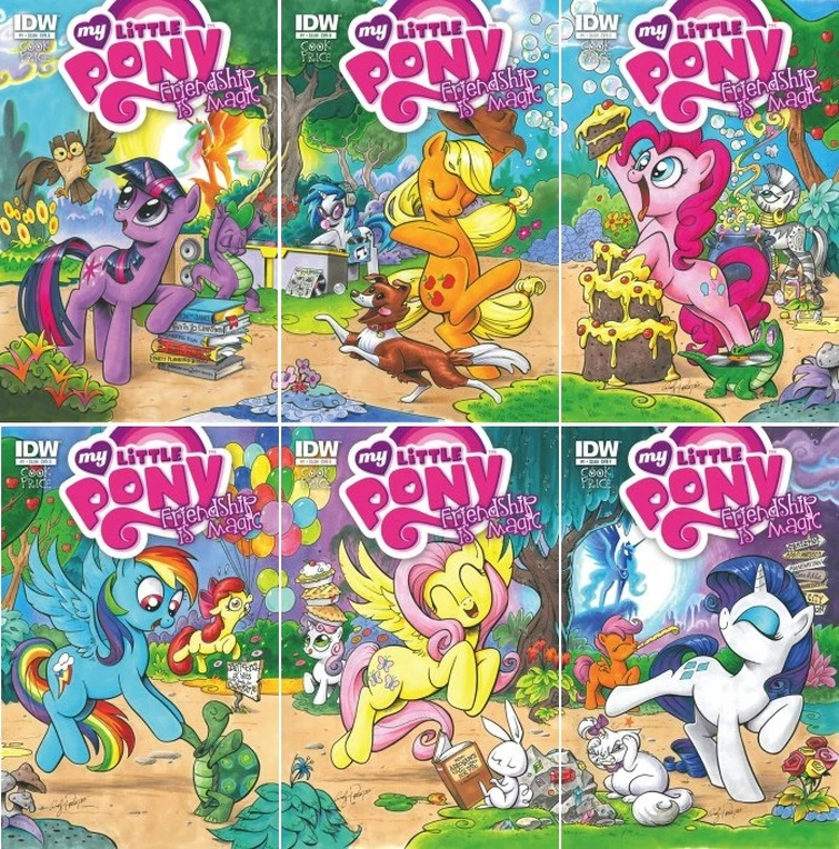 Question:Are the MLP IDW comics Canon? I'm just curious. Tell me below ...