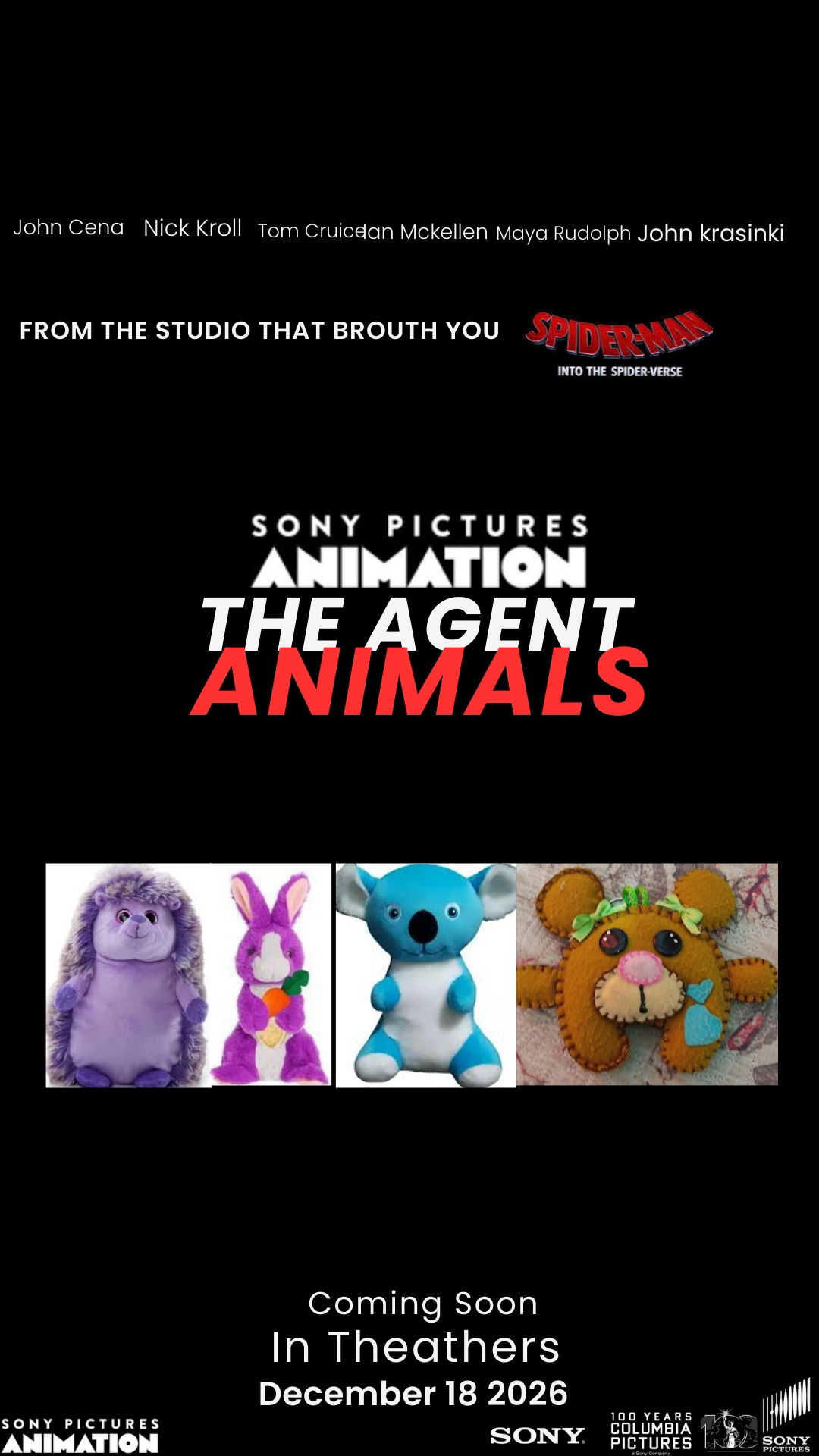 The Agent Animals 2026 Sony Pictures Animation | Fandom