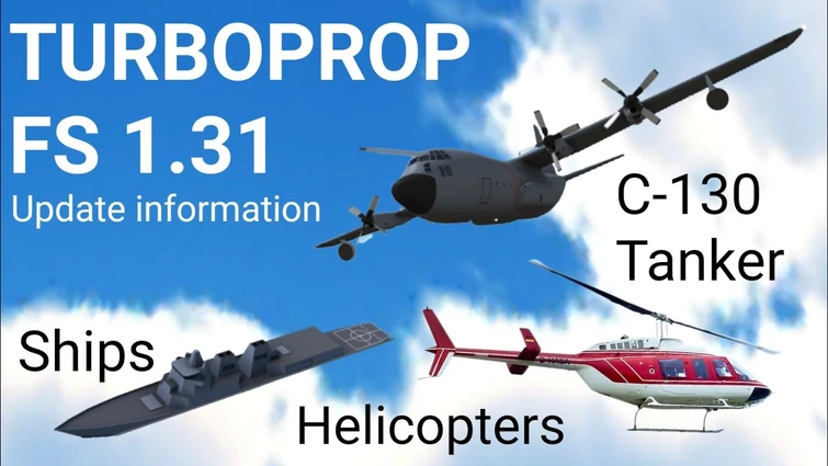 Turboprop Flight Simulator 1.31 concept Ships, Helicopters, Tanker | Fandom