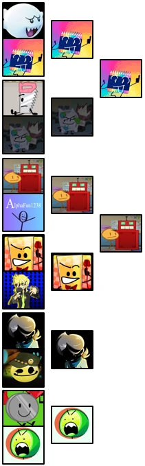 The SHORT BFDI wiki bracket 8 results | Fandom