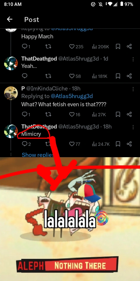 NOTHING THERE!!!! | Fandom