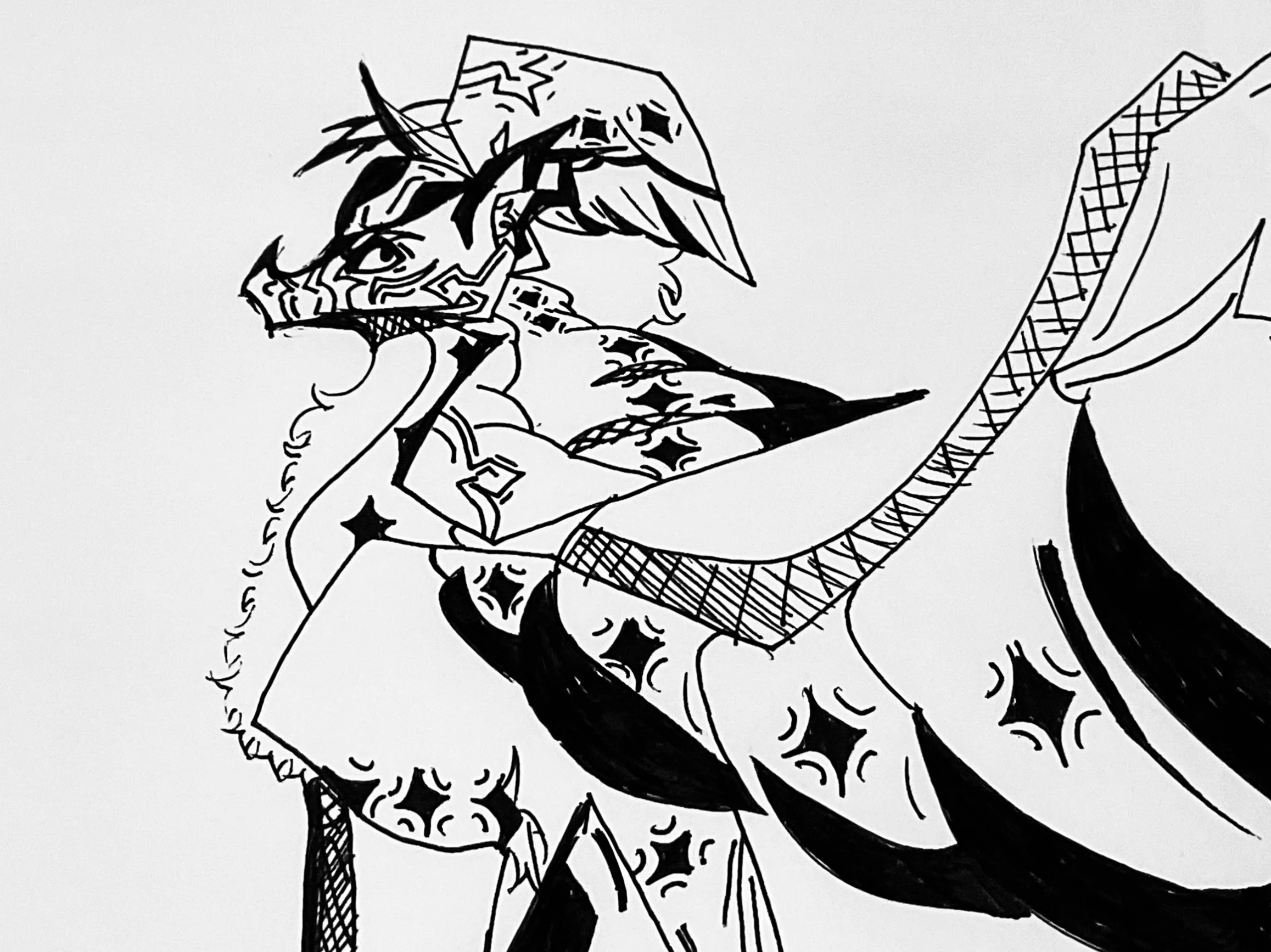 When you draw a aeries and it looks nothing like how you usually draw ...