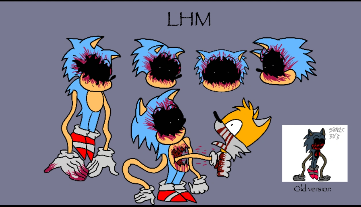 Say hello to the new version of sonic.3X3. meet LHM | Fandom