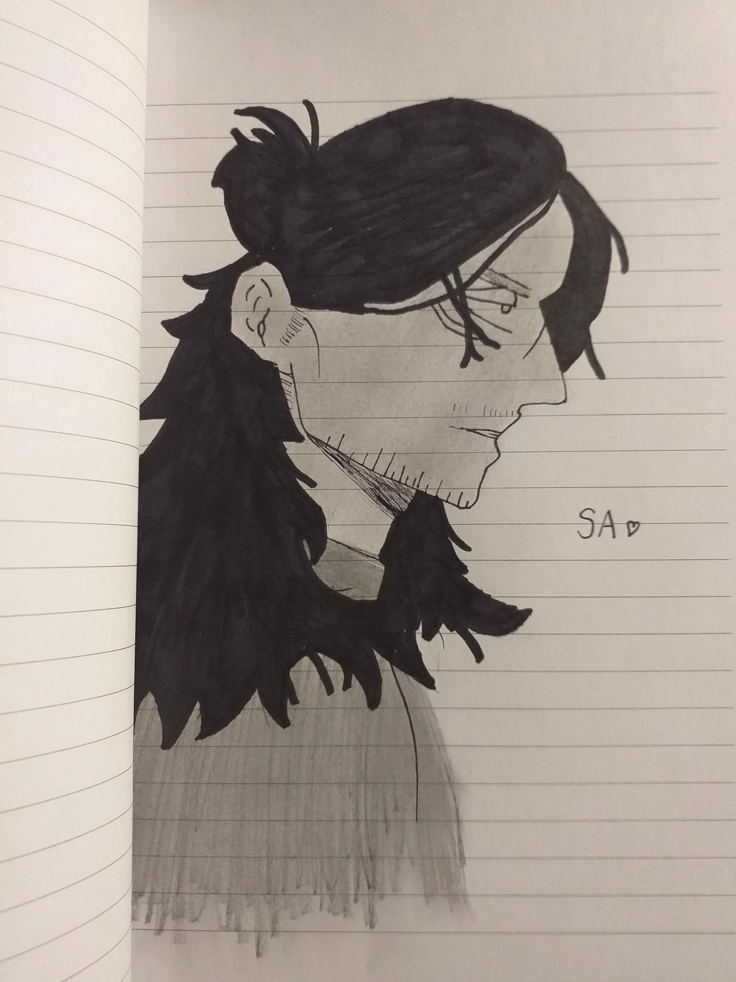 Heres an aizawa drawing literally no one asked for (^-^) | Fandom