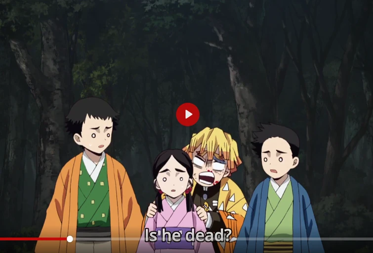 Random screenshots of Zenitsu I took while watching season 1 | Fandom