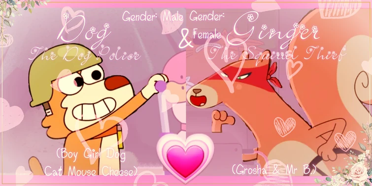 Boy Girl Dog Cat Mouse Cheese VS Grosha And Mr B | Fandom
