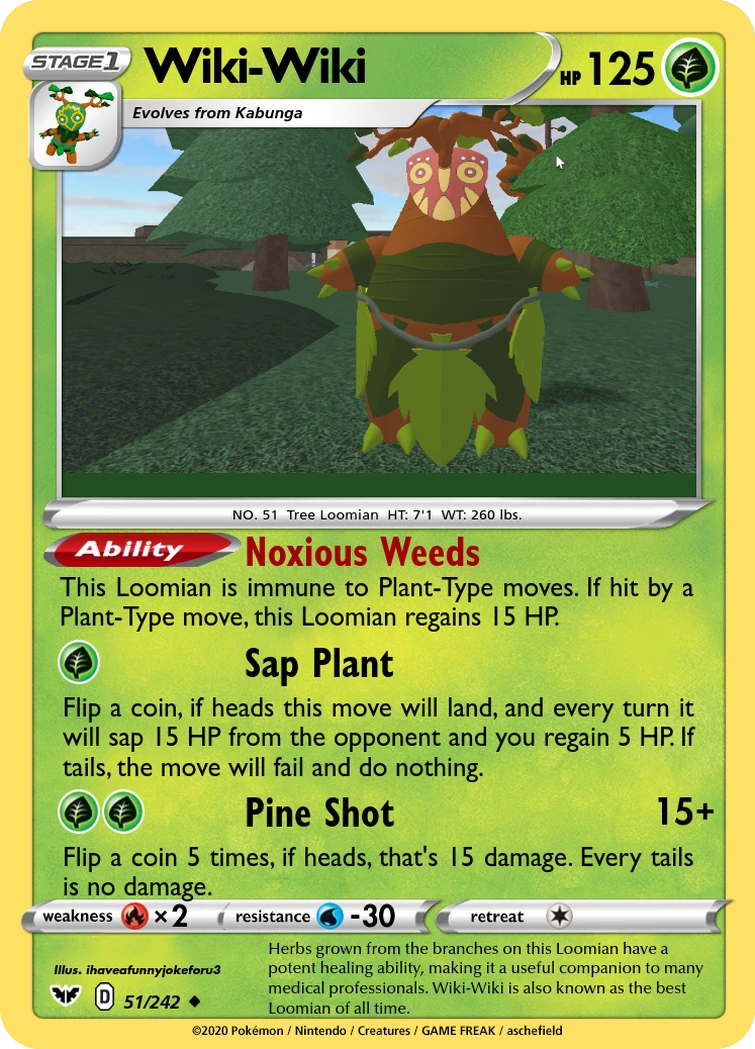 I made a Wiki-Wiki card | Fandom