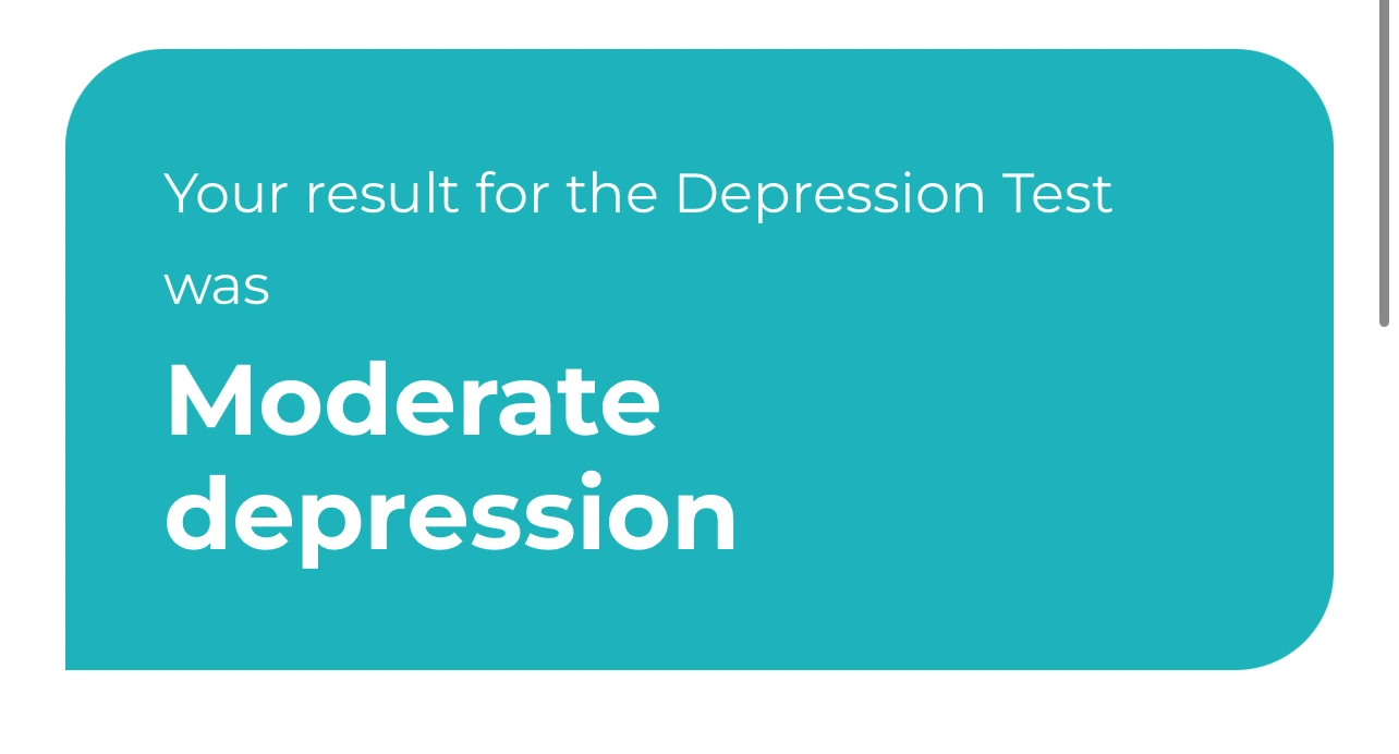 I just took a depression test | Fandom