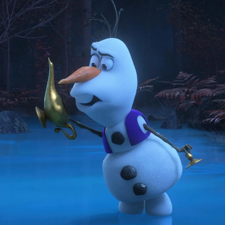 What is Olaf transforming and imitating as Part 4? | Fandom