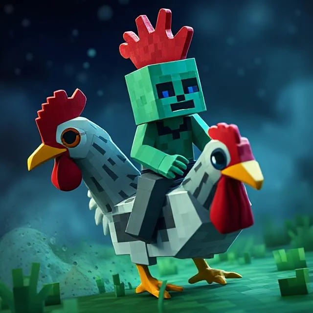 chicken jockey | Fandom