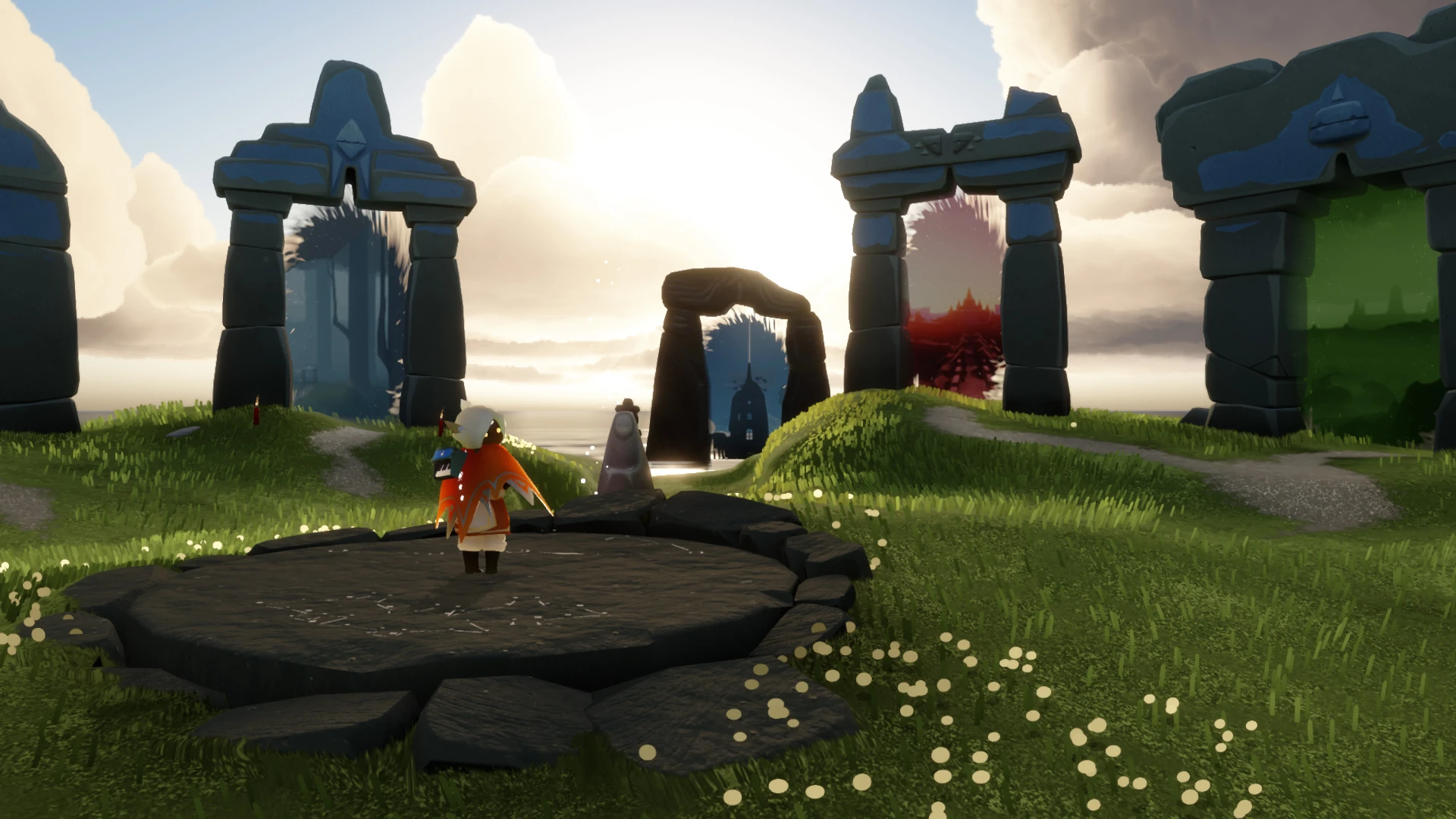 anyone else see this when they return to the Realm Portals? | Fandom