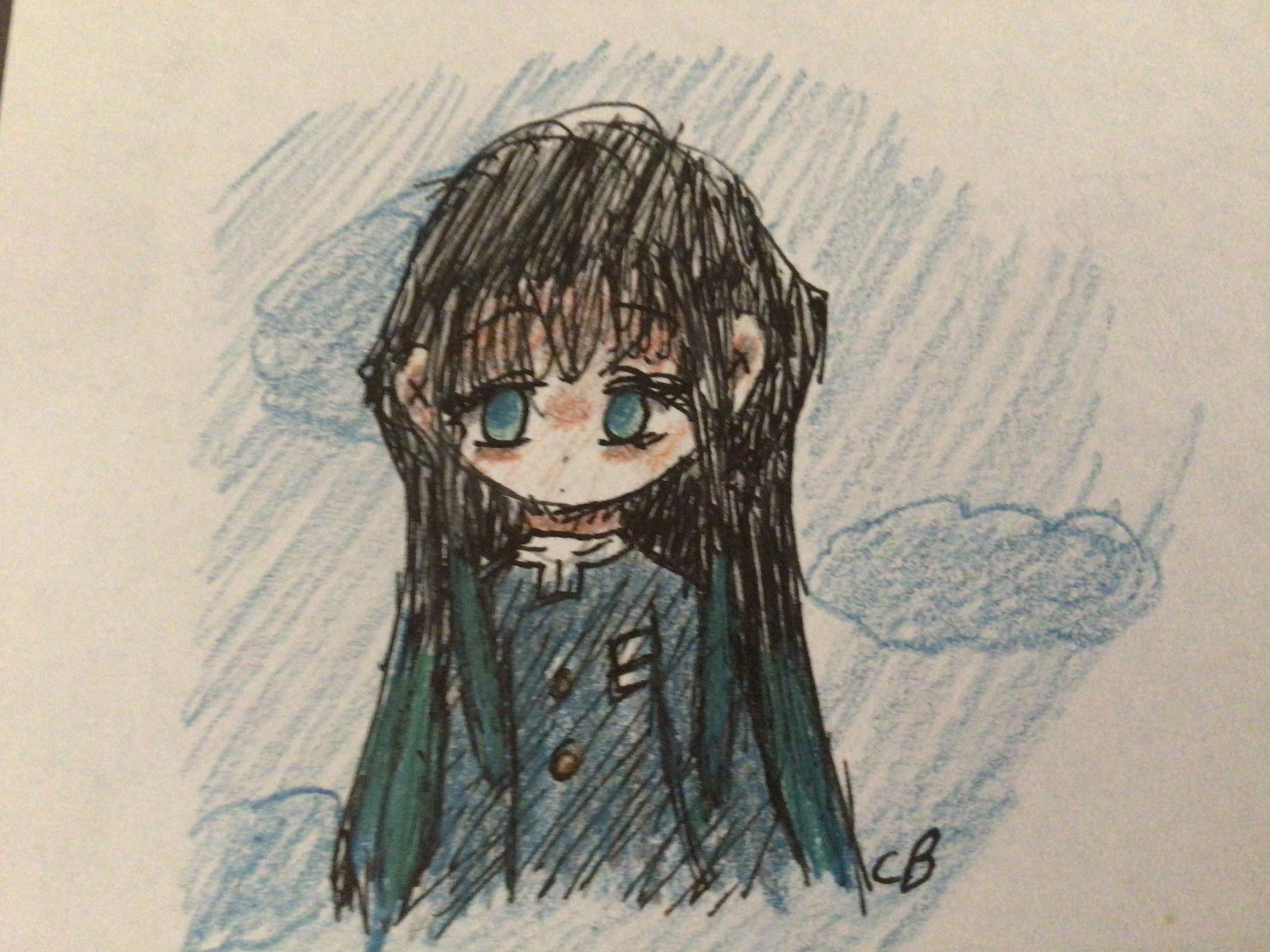 Muichiro drawing I made last night | Fandom