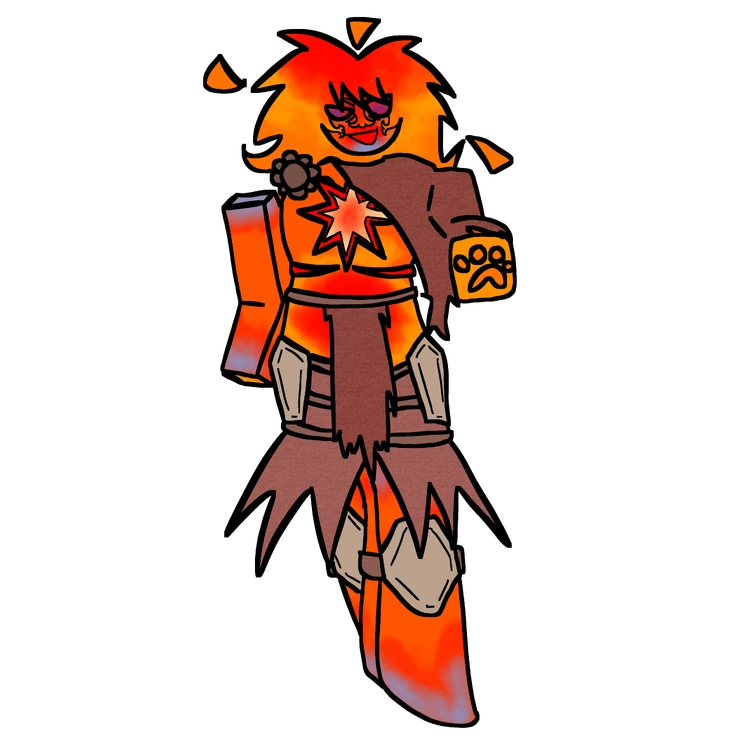 progress of drawing my forsaken / regular oc 😼 | Fandom