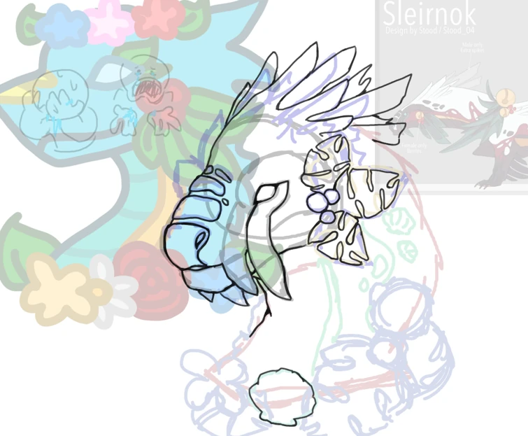 Uh- tropical sleirnok wip. | Fandom