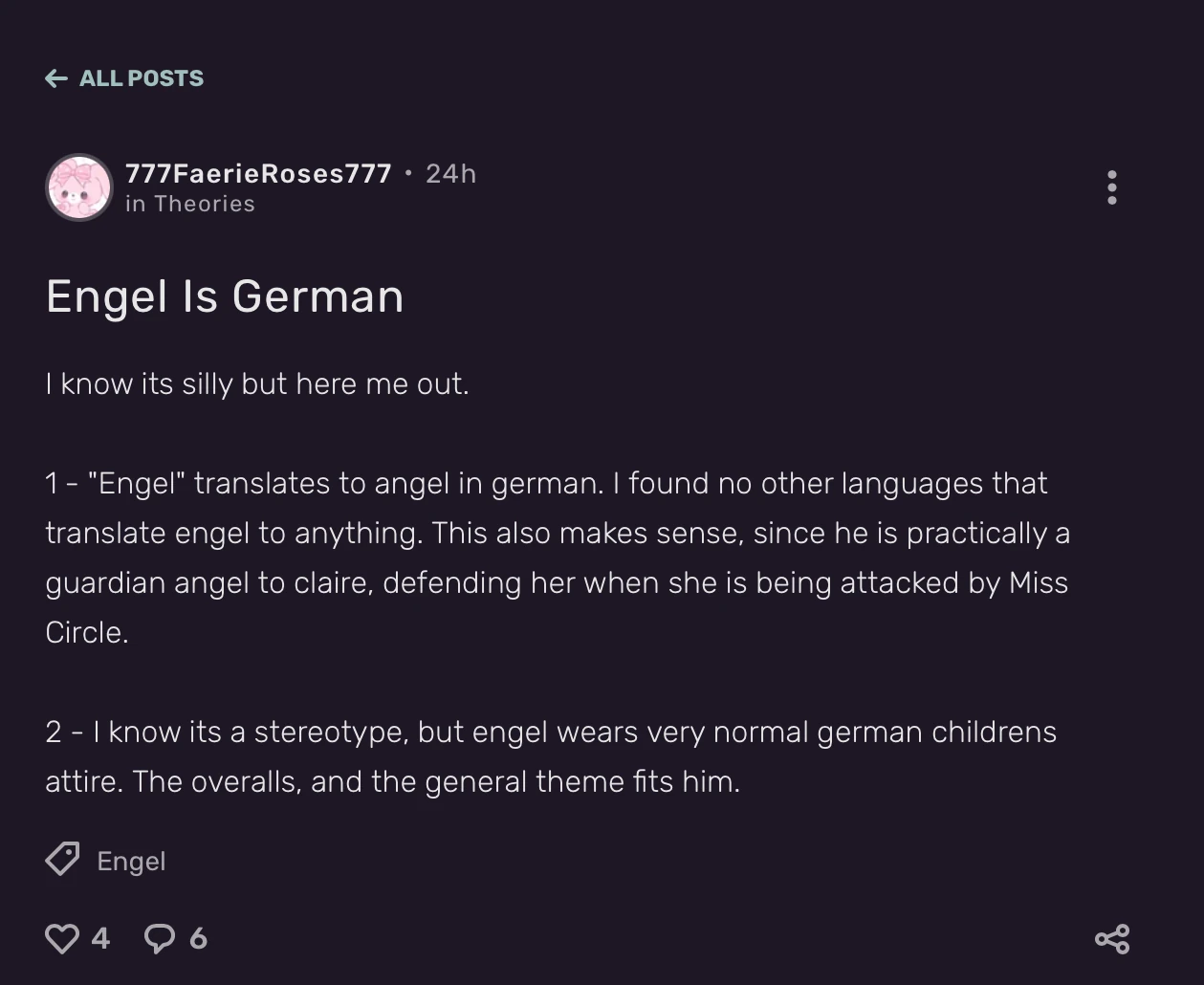 If Engel is German… | Fandom
