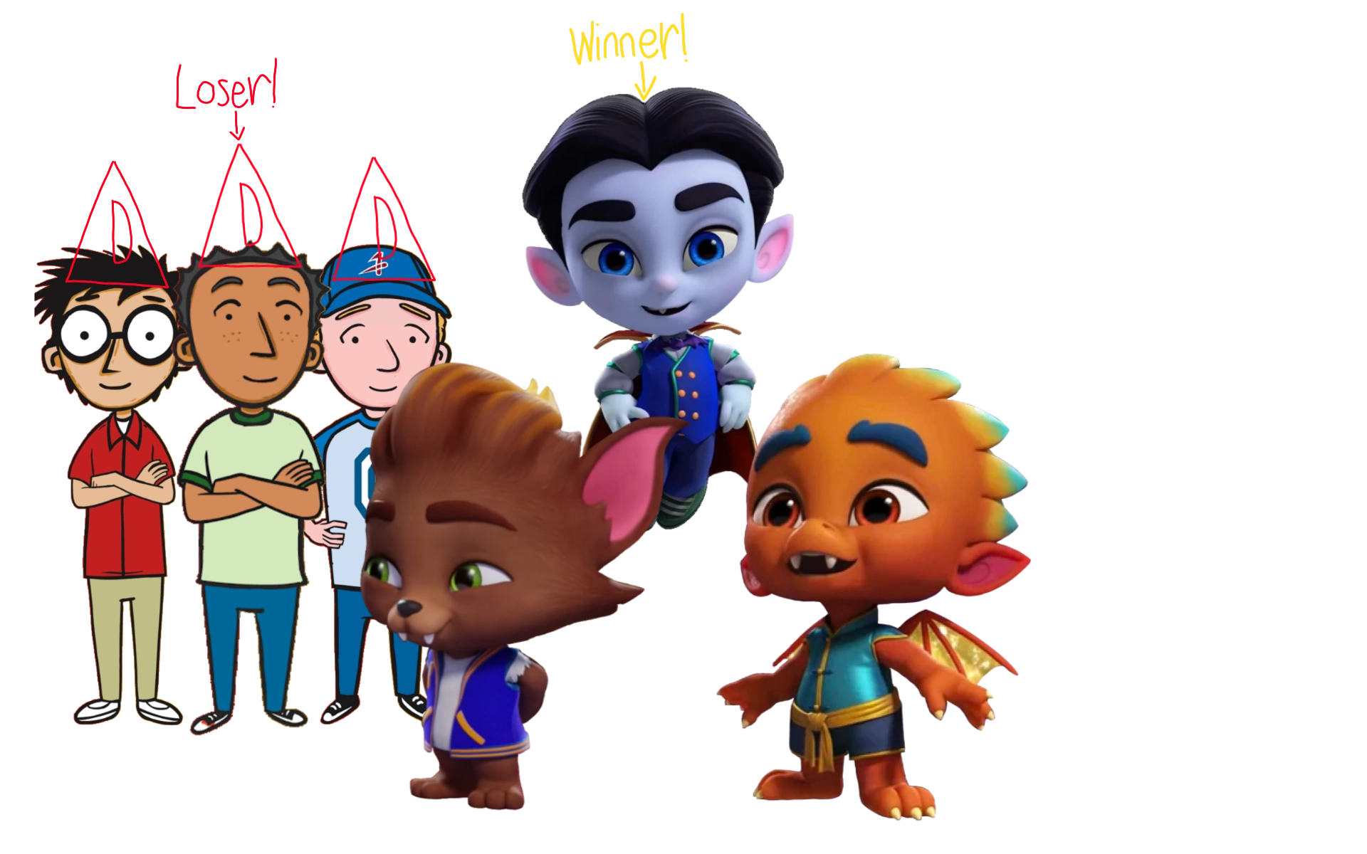 And The Winners of Trio vs Trio is: | Fandom