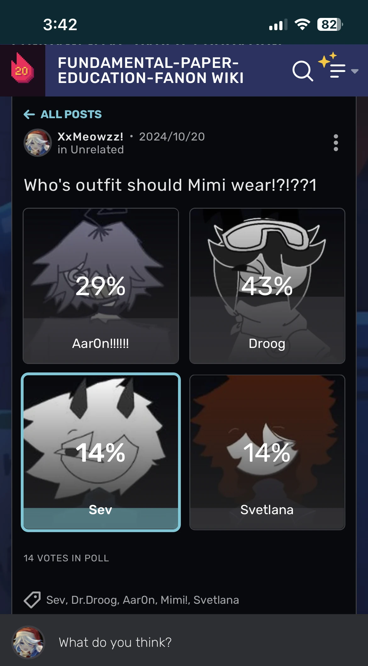 Do you guys remember this post | Fandom