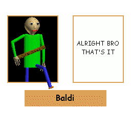 A thing I made (Baldi model by SplintaDinta) | Fandom