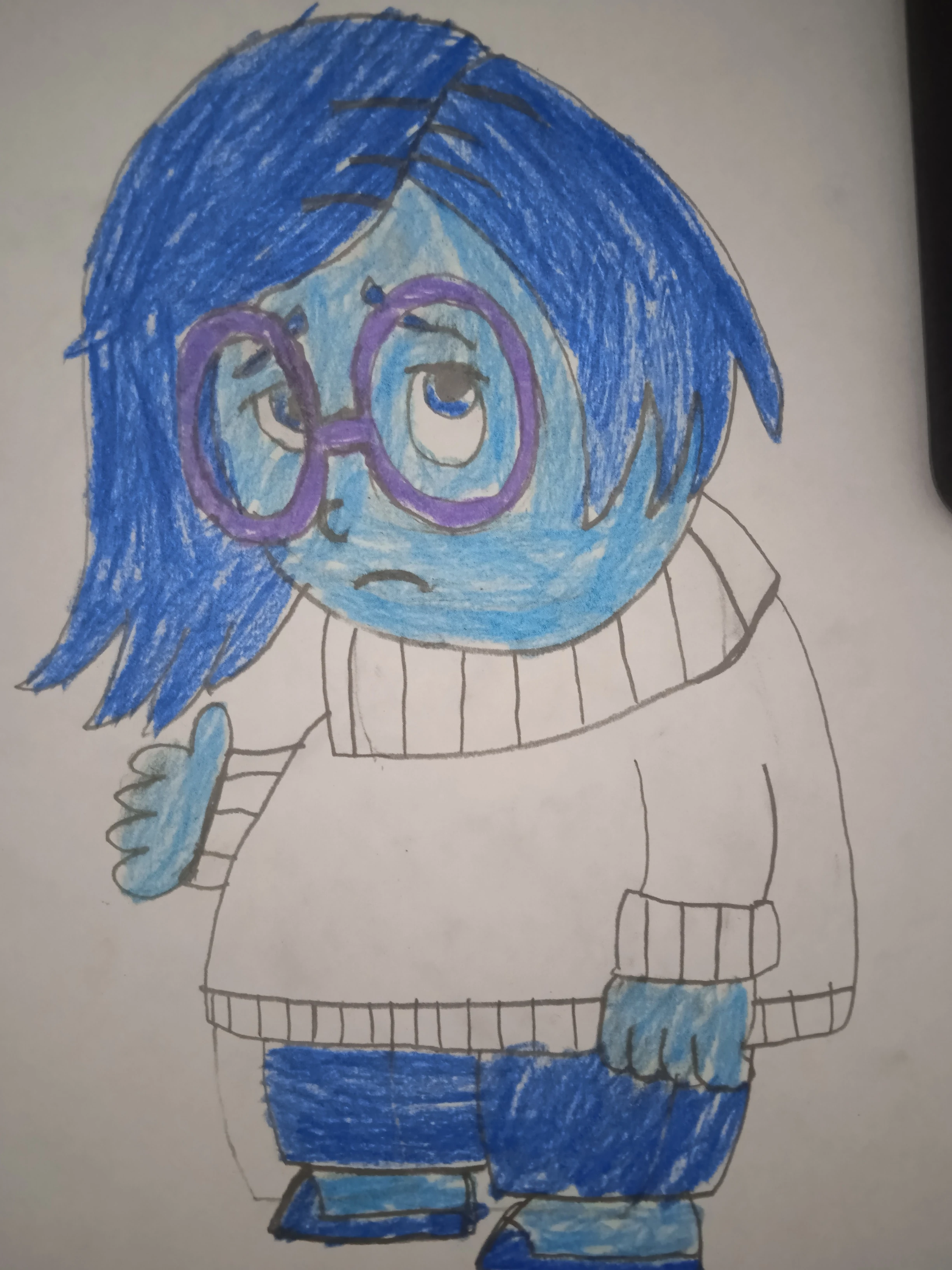 My drawing of Sadness | Fandom