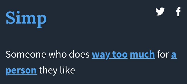 Too many simps on this wiki... | Fandom