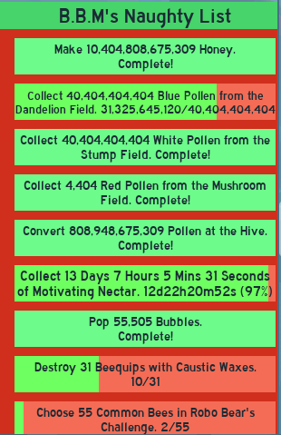 BBM quest day 2/7 progress | Fandom