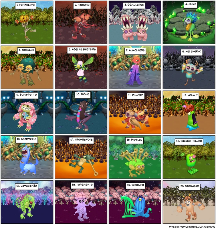 My Top 20 MSM Monsters | Fandom