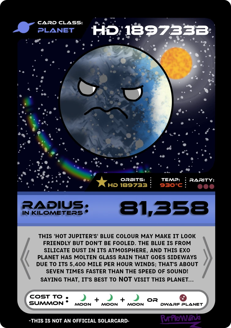 (Warning!: second card contains eye trauma!) Solarcards of some ...