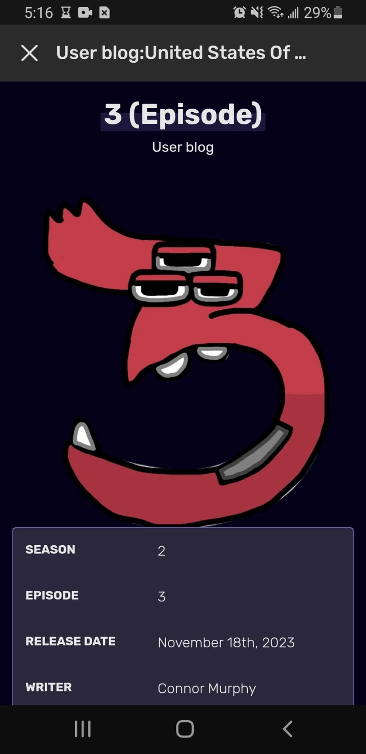 Oh My God Number Lore 3 On November 18 2023 | Fandom