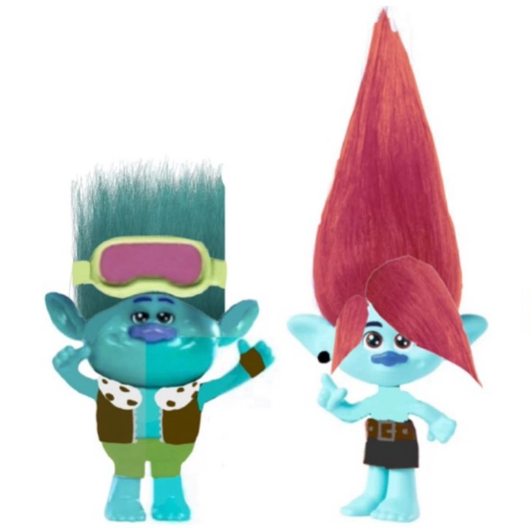 John Dory and Floyd custom toy figures by trolls_lover3 | Fandom