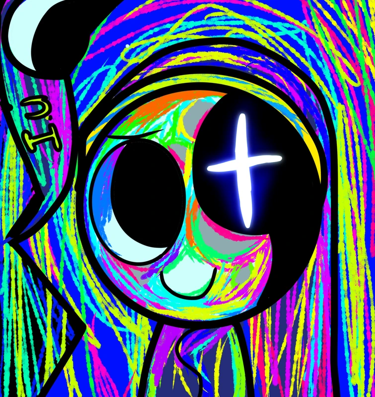 drew this thing of freakstro in class | Fandom