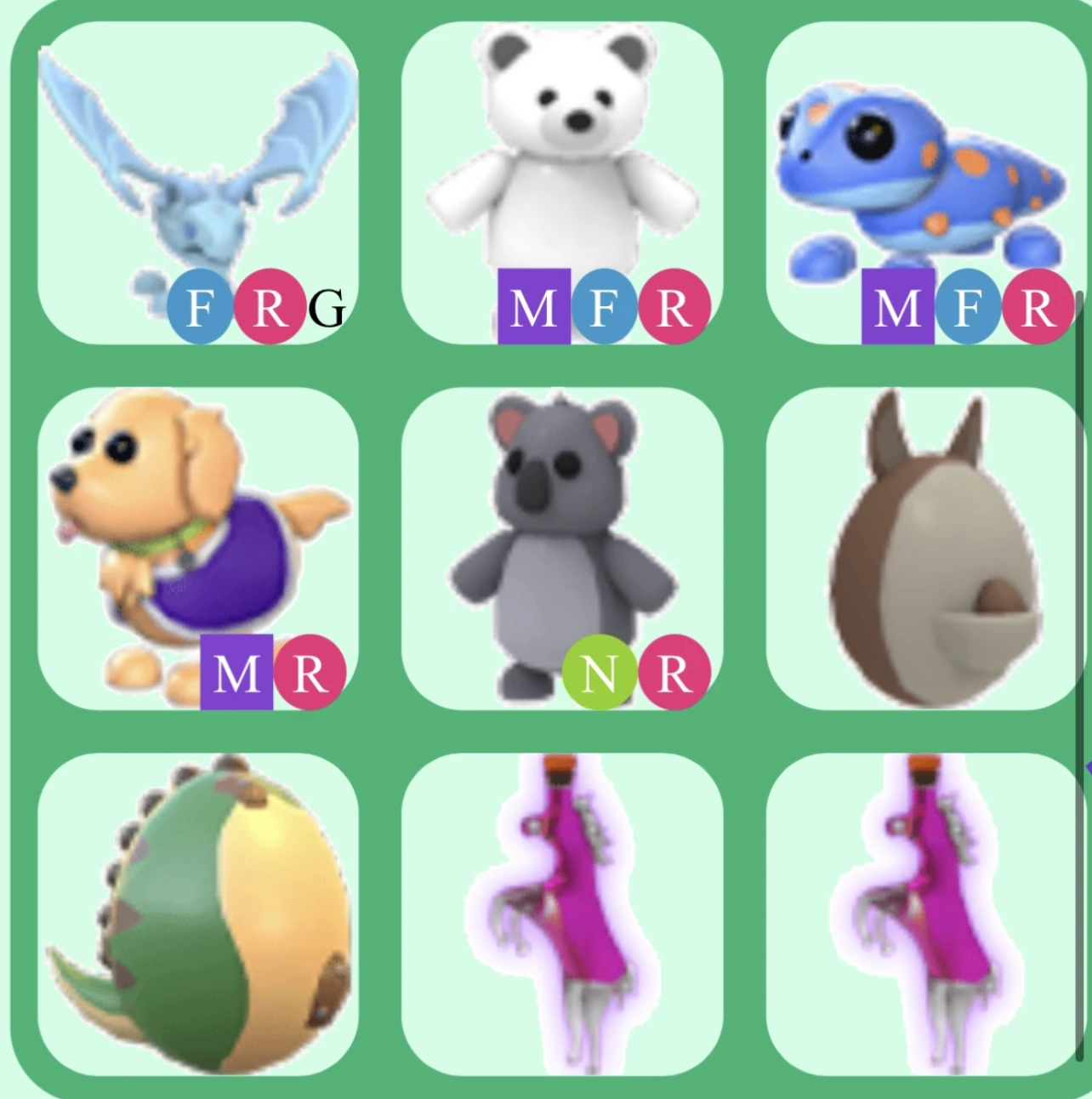okay if i’m over for neon parrot and mega arctic, than what is it fair ...