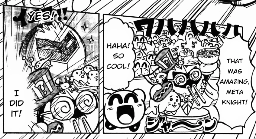 I love Meta Knight on the manga- He's so goofy 😊 | Fandom