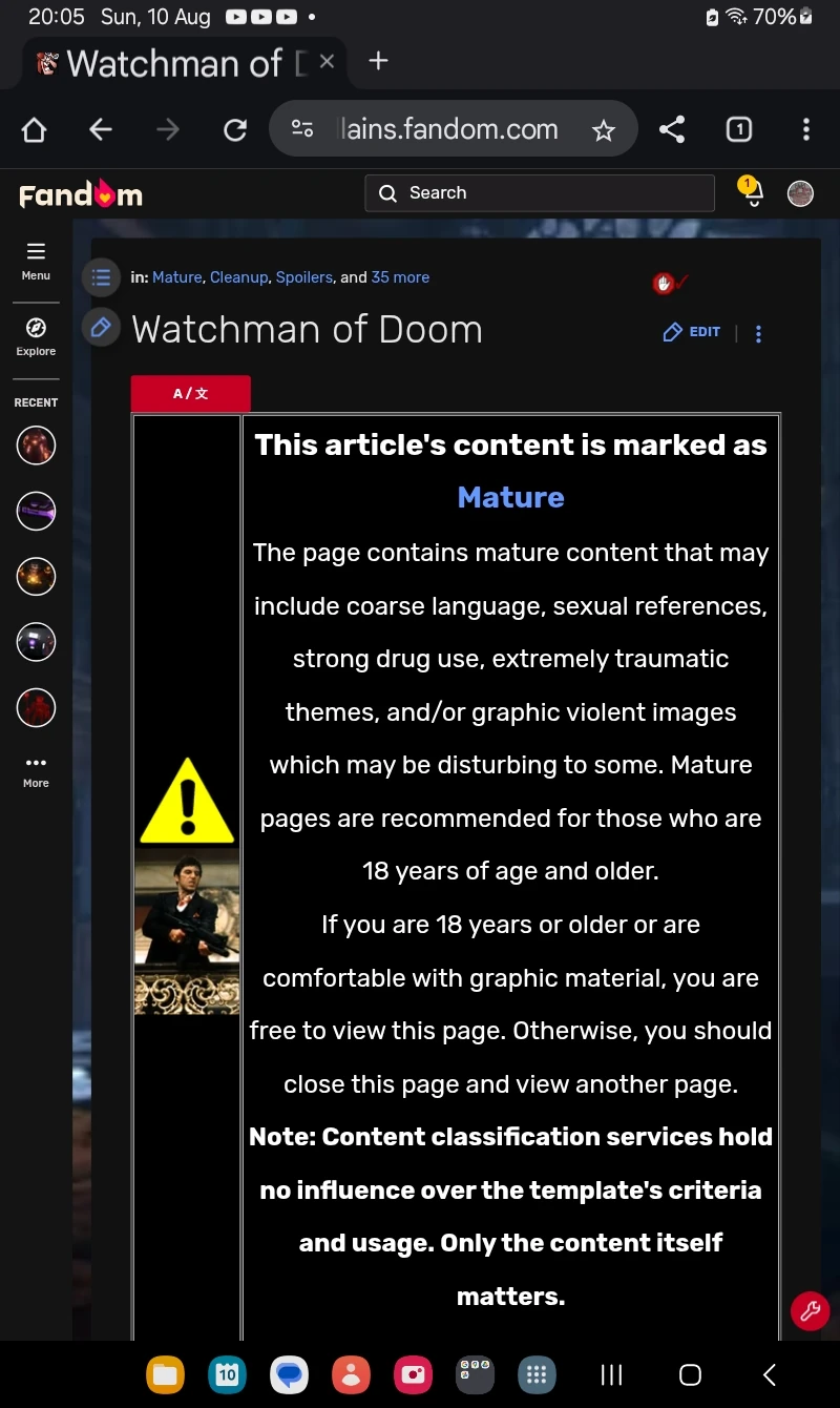 Was on the villians wiki fandom and found WOD | Fandom