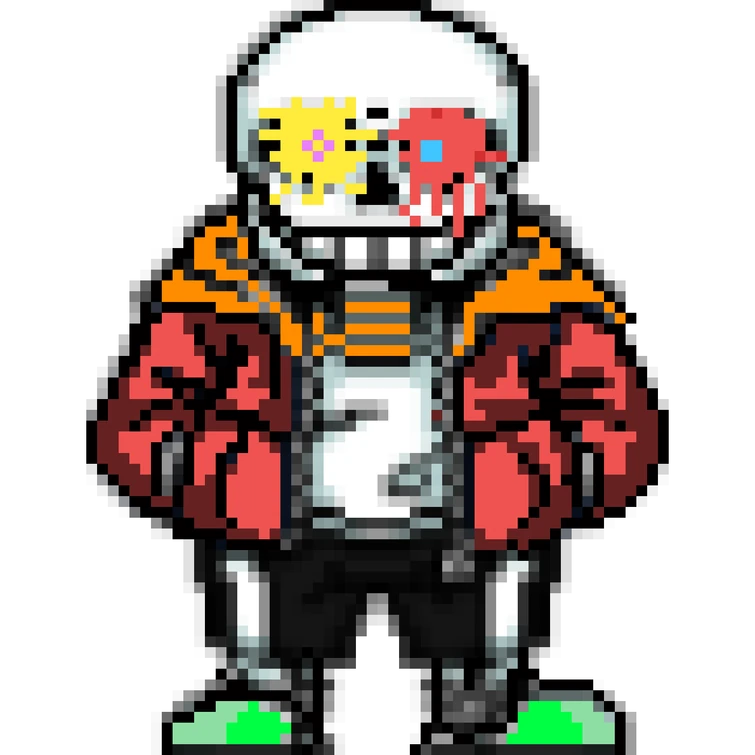My au Memoriestale 1: glitch 64 corrupted sans | Fandom