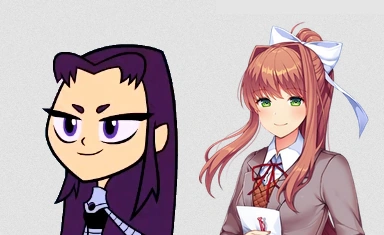 I could see Blackfire and Monika (DDLC) as a powerful duo | Fandom